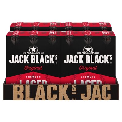 Jack Black Brewers Lager Beer 24 x 330ml | PnP