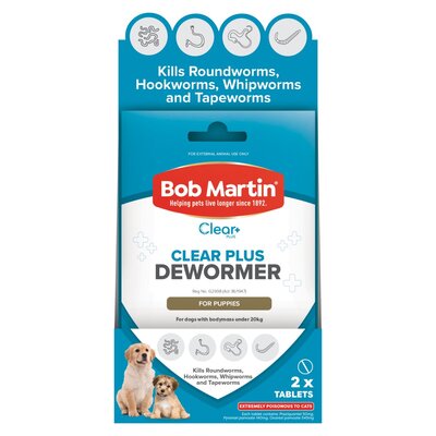 Bob Martin Vetcare Puppy Dewormer Tablets 2 Pack | PnP