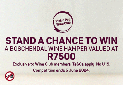 Stand to win a Boschendal Wine hamper valued at R7500 | PnP