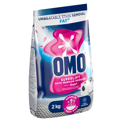 Omo Stain Removal Auto Washing Powder Detergent with Comfort Freshness ...