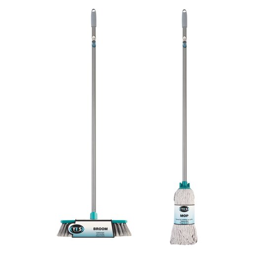 Yes Brushware Broom & Mop Combo | Smart Price Specials | PnP Home