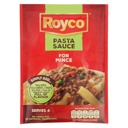 Royco Pasta Sauce Savoury Mince 42g | PnP