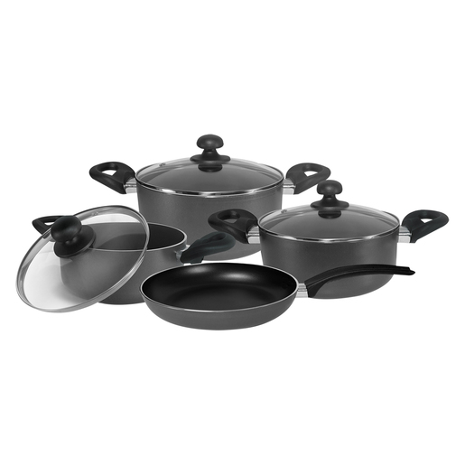 Global Non Stick Aluminium Cookware 7 Pieces | PnP
