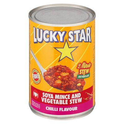 Lucky Star Soya Mince & Vegetable Stew In Chilli Flavour 400g | PnP