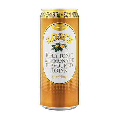 ROSE'S KOLA TONIC & LEMONADE 330ML | PnP
