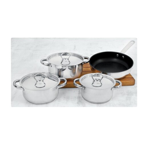 O2 Cook Clas 7pc S/s Cookware Set W Lid | Smart Price Specials | PnP Home