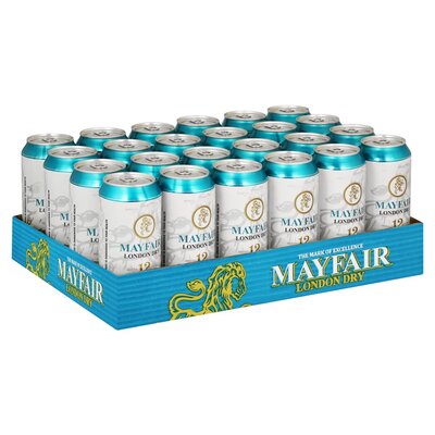 Mayfair Gin & Dry Lemon 24 x 440ml | PnP