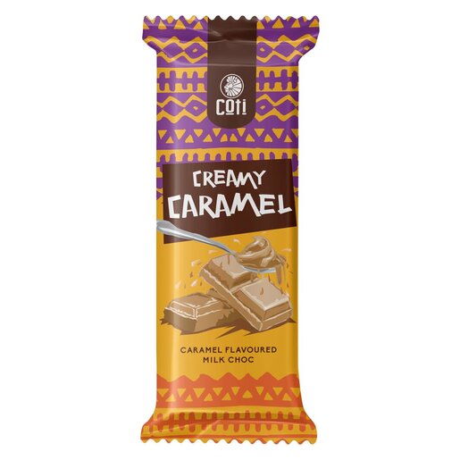 Coti Creamy Caramel Milk Chocolate Slab 80g | PnP