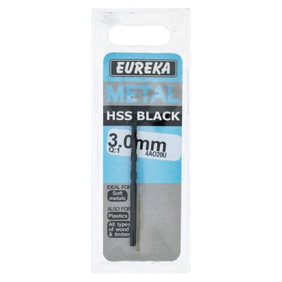 Eureka Black Drill Bit Hss 3.0mm | PnP
