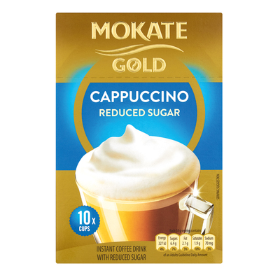 Mokate Gold Reduced Sugar Cappuccino 18g 120 Sachets | PnP