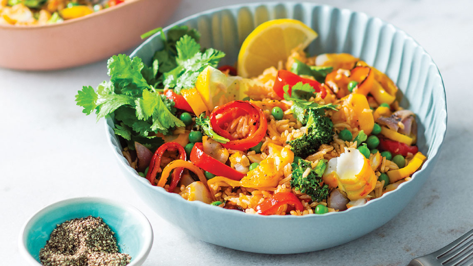 Spicy Rainbow Rice with Haddock | PnP