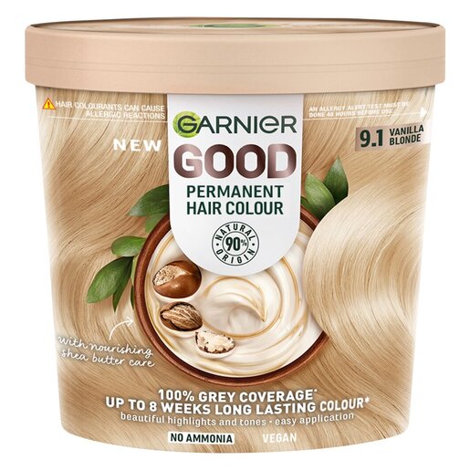 Garnier 9.1 Vanilla Blonde Permanent Hair Colour 75ml | PnP