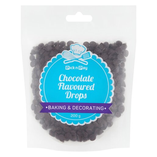 PnP Chocolate Flavoured Baking Drops 200g | PnP