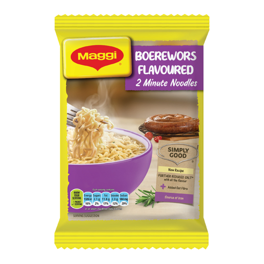 Maggi 2 Min Noodles Boerewors 73g | PnP