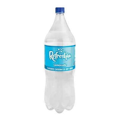 Refresh Lemonade Flavoured Carbonated Soft Drink 2L x 6 | PnP