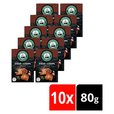 Robertsons Steak & Chops Spice Refill 80g x 10 | PnP