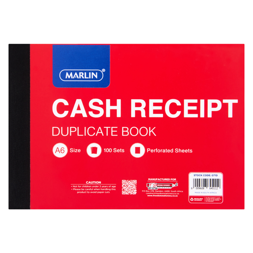 Marlin Duplicate A6 Books Cash Receipt | Smart Price Specials | PnP Home