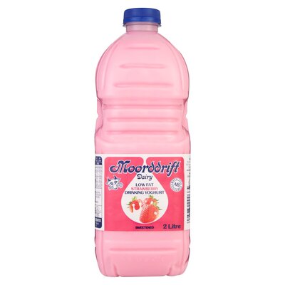 Moorddrift Strawberry Drinking Yoghurt 2L | PnP