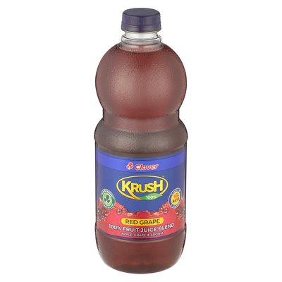 Clover Krush Fruit Juice Blend 100% Red Grape 1.5L | PnP