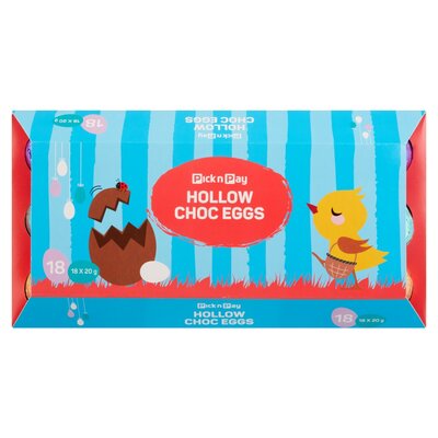 Pnp Hollow Chocolate Eggs 18 Pack | PnP