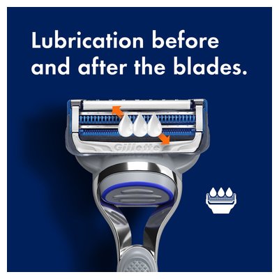 Gillette Proglide Hand Razor with 4 Cartridges | PnP