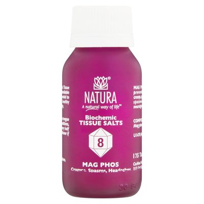 Natura 8 - Mag Phos D6 125 Tablets | PnP
