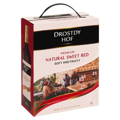 DROSTDY HOF NATURAL SWEET RED 3L | PnP