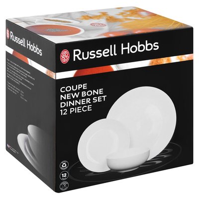 Russell Hobbs 12 Piece Coupe Dinner Set | PnP