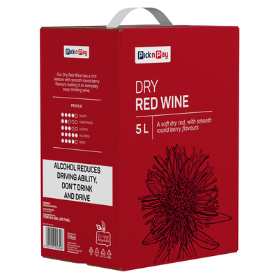 Raindance Dry Red Wine 5L | PnP