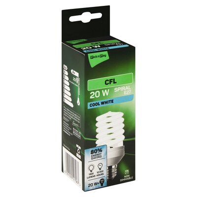 PnP 20w Edison Screw Cool White Spiral CFL | Smart Price Specials | PnP ...