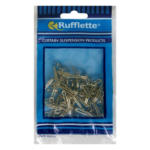 Rufflette Brassed Curtain Hooks R7 50 Pack | Smart Price Specials | PnP ...
