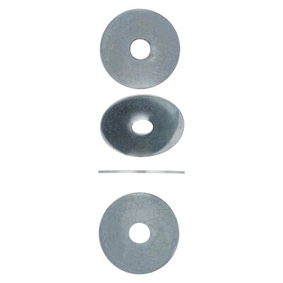 Eureka Large Washer Zinc Plated 10x45x1.5mm 4 Pack | PnP