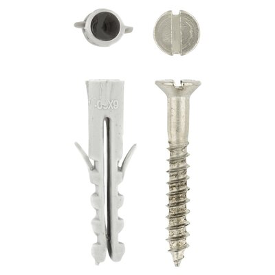 Eureka Wall Plug & Screw 4.0x30mm P6 15 Pack | Smart Price Specials ...