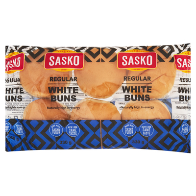 Sasko Regular White Round Rolls 6 Pack | PnP