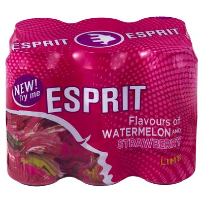 Esprit Watermelon & Strawberry Can 6 x 440ml | PnP