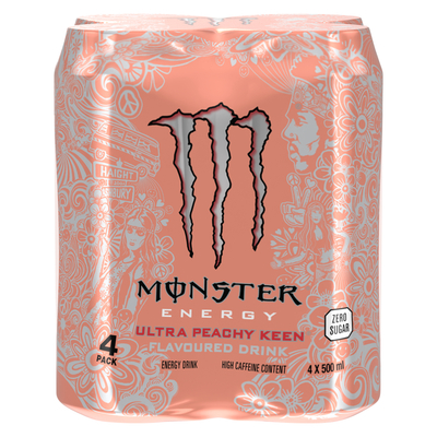 Monster Mariposa Energy Drink 4 x 500ml | PnP