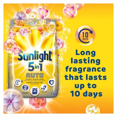 Sunlight Summer Sensations 5in1 Automatic Washing Powder 1kg | PnP