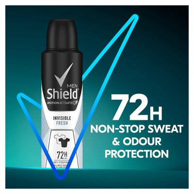 Shield Men Invisible Fresh Antiperspirant Deodorant Body Spray 400m | PnP