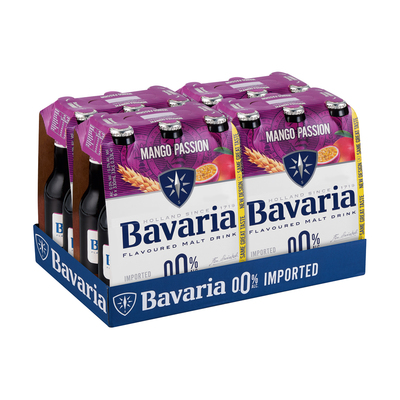 Bavaria Malt 0% Mango Passion Fruit NRB 24 x 330ml | PnP