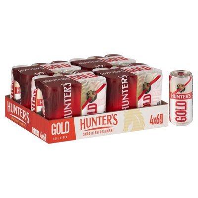 Hunters Gold Can 24 x 300ml | PnP
