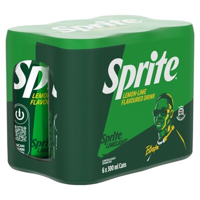Sprite Soft Drink Can 6 x 300ml | PnP