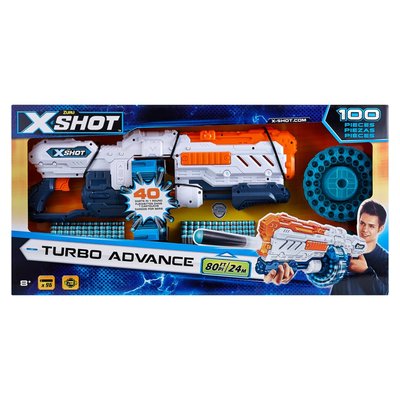Zuru X-shot Turbo Advance 100 Pack | PnP