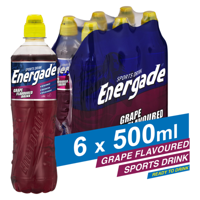 Energade Tropical Flavoured Sports Drink 6 x 500ml | PnP
