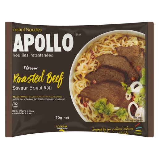 Apollo Roasted Beef Instant Noodles 70g | PnP