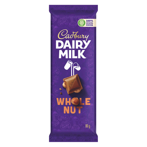 Cadbury Dairy Milk Whole Nut Slab 80g | Smart Price Specials | PnP Home