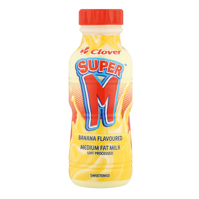 Super M Medium Fat Strawberry Milk 6 x 300ml | PnP