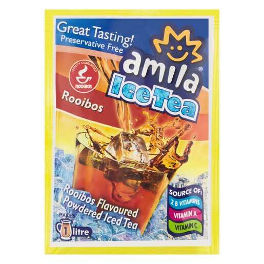 Amila Rooibos Flavoured Powdered Ice Tea Sachet 45g | PnP