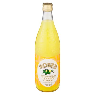 Rose's Cordial Passion Fruit 750ml | PnP