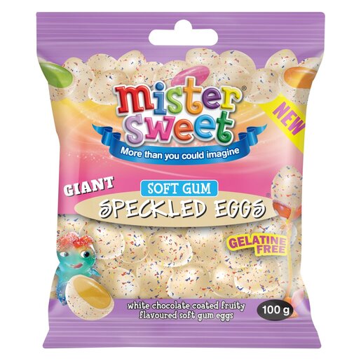 Mister Sweet Speckled Eggs White Chocolate Jelly 100g | Smart Price Specials | PnP Home