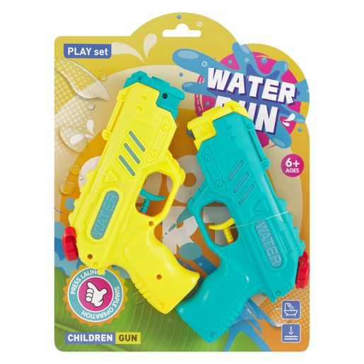 Water Gun Play Set 2 Pack | PnP